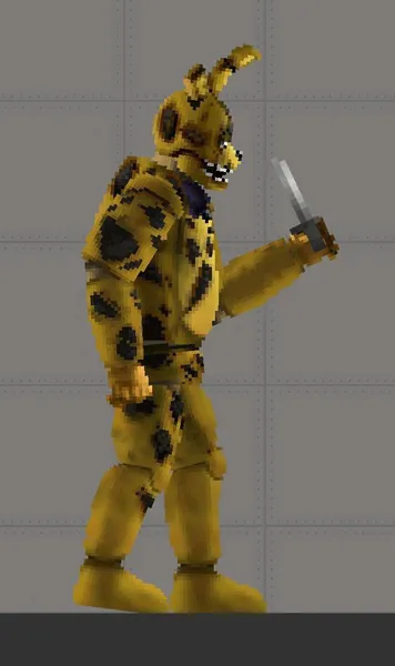 William Afton/Spring bonnie for Melon Playground Mods