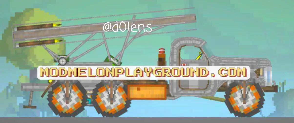 Katyusha Rocket Launcher for Melon Playground Mods