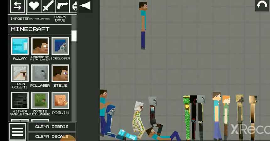 minecraft for Melon Playground Mods